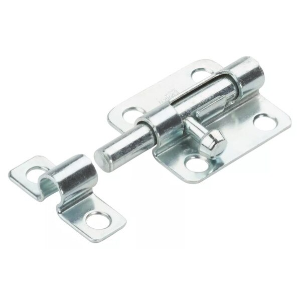 #834 Barrel Bolt, 2-1/2", Zinc