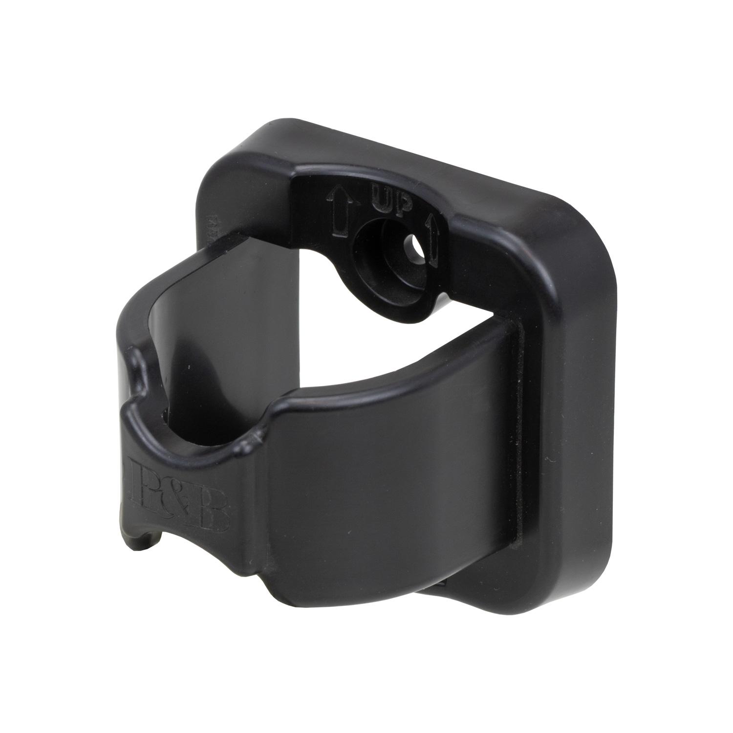 RV Plug & Chain Holder, Black Plastic