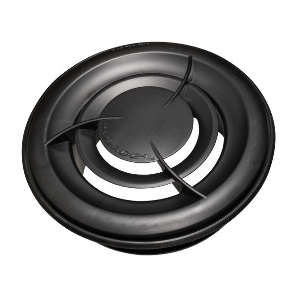 B&B Molders Keystone Style Ceiling Vent Grill w/ Diffuser, Black