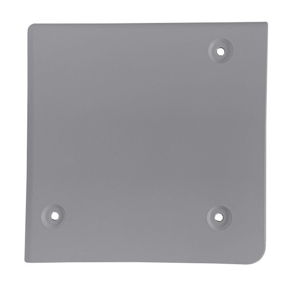 B&B Molders RV 5-1/8" Square Slide-Out Extrusion Cover, Gray