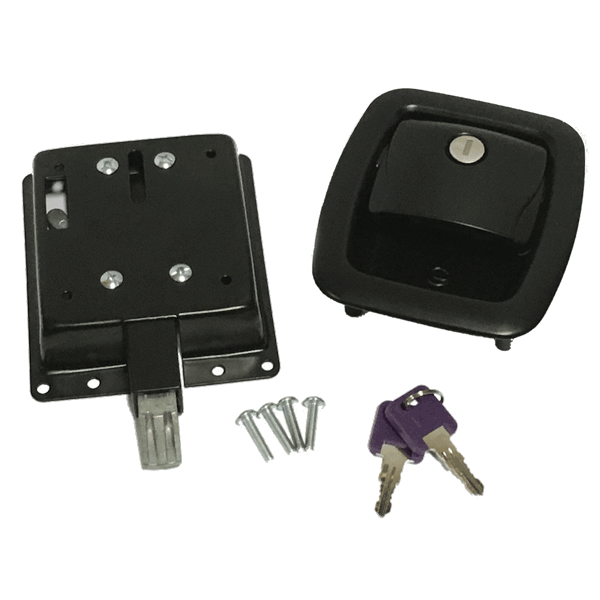 Secure Series Black Slam Lock (Kencon style)