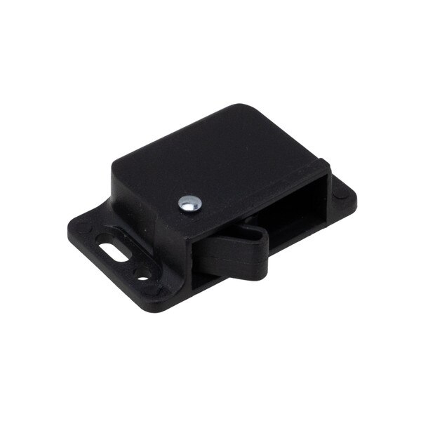 Global Link Friction Catch, 10 lb Pull Force, Plastic, Black