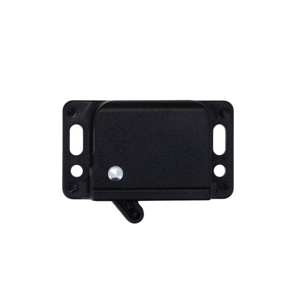 Global Link Friction Catch, 10 lb Pull Force, Plastic, Black