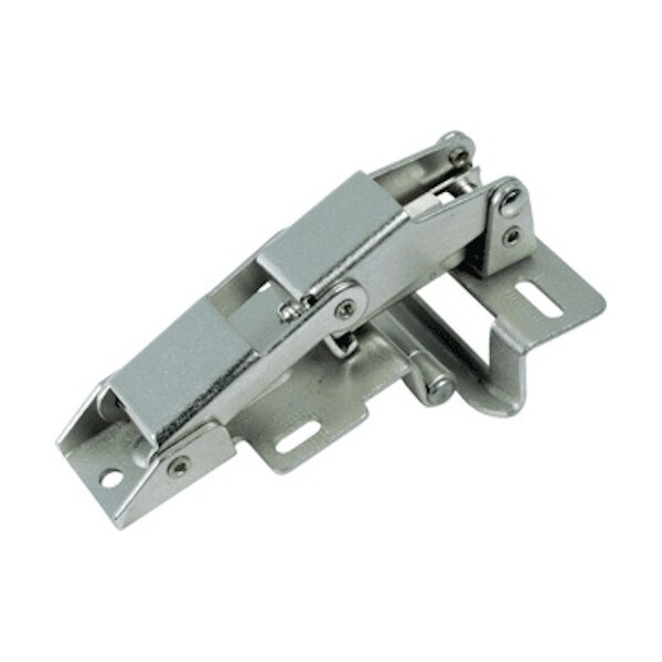 Global Link Hinge Strut, Spring Loaded, Satin Nickel