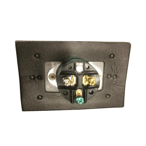 Creative Products Group Motor Base Plug with Weatherproof Cover, 15amp ...